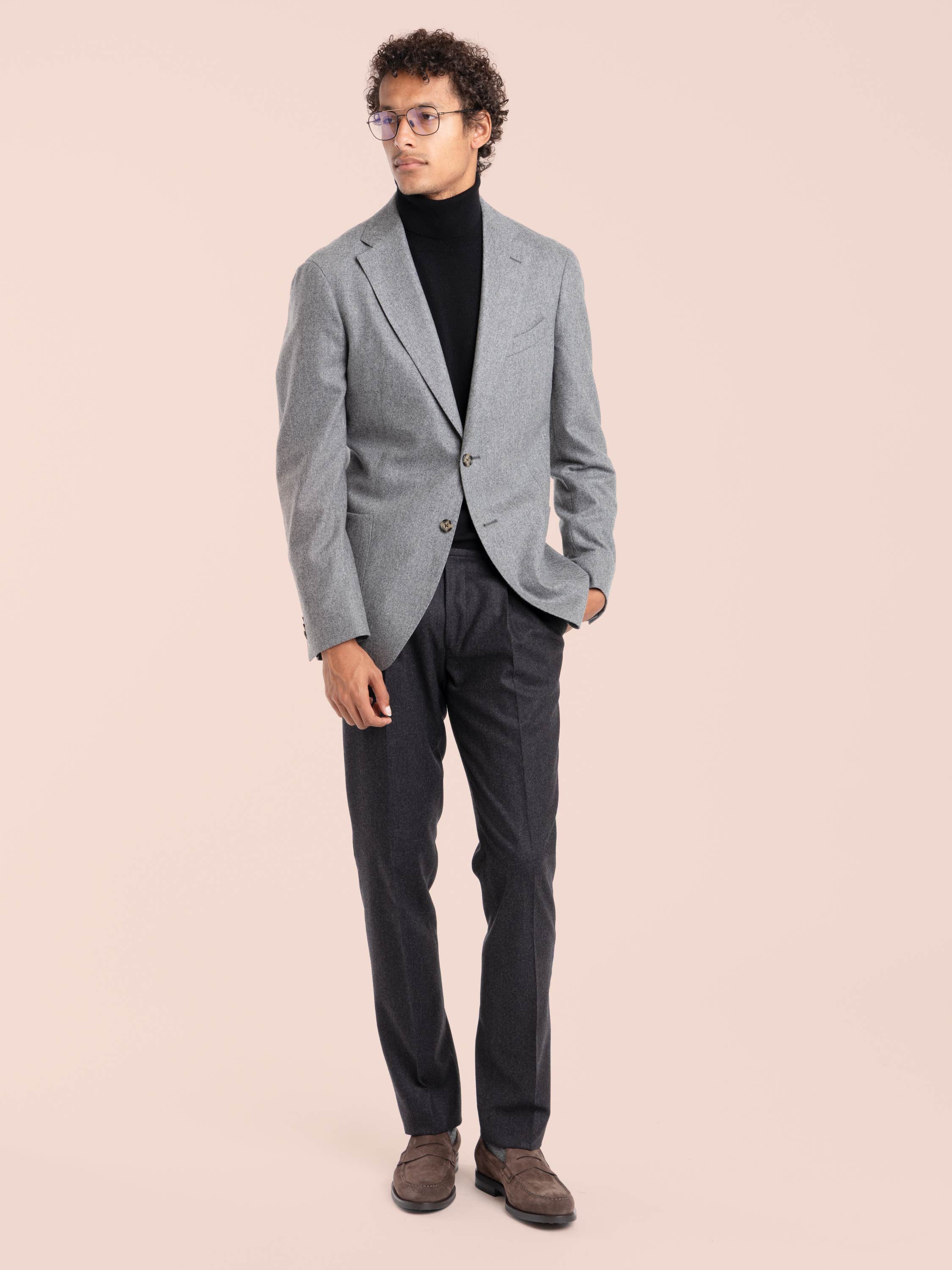 Grey Wool Sport Jacket – The Helm Clothing