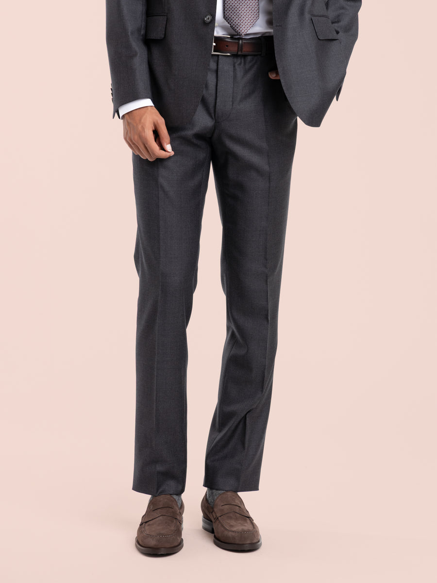 Dark Grey Wool Suit – The Helm Clothing